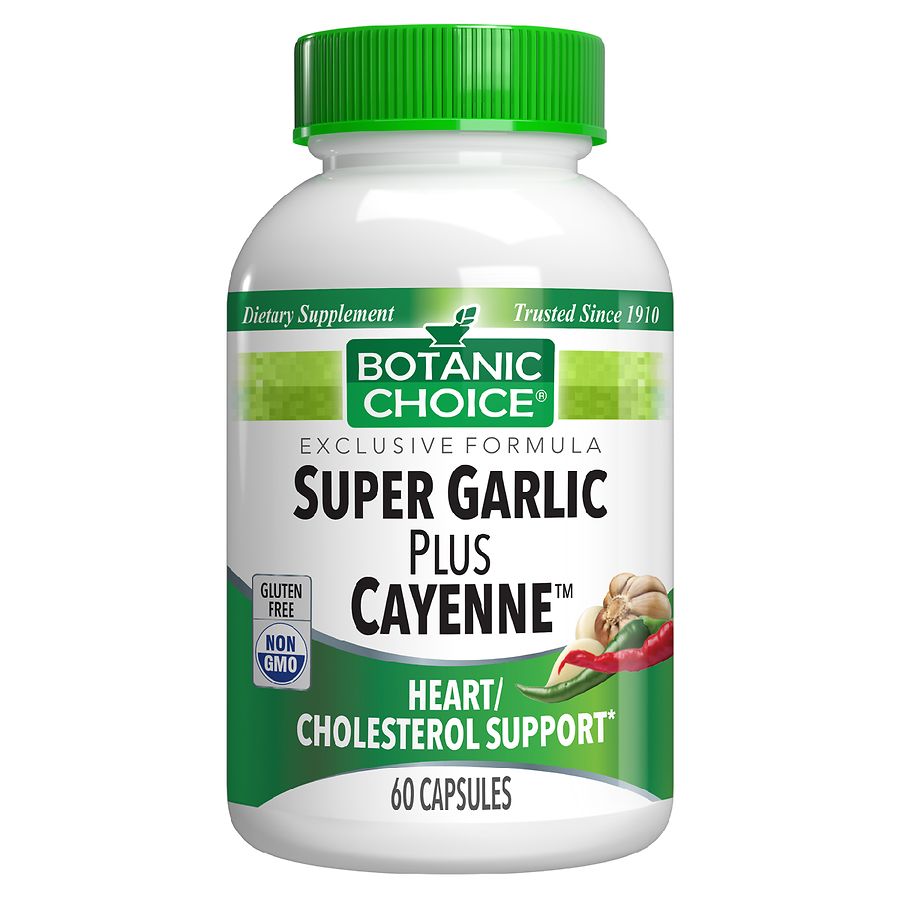 Botanic Choice Super Garlic Plus Cayenne | Walgreens