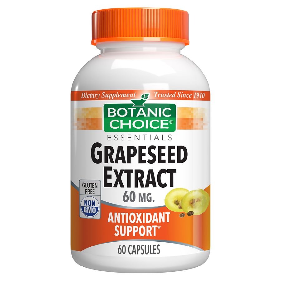 Botanic Choice Grapeseed Extract 60 mg | Walgreens