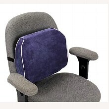 Essential Medical Memory Foam Lumbar Support Cushion | Walgreens