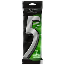 Five Sugar Free Chewing Gum Spearmint | Walgreens
