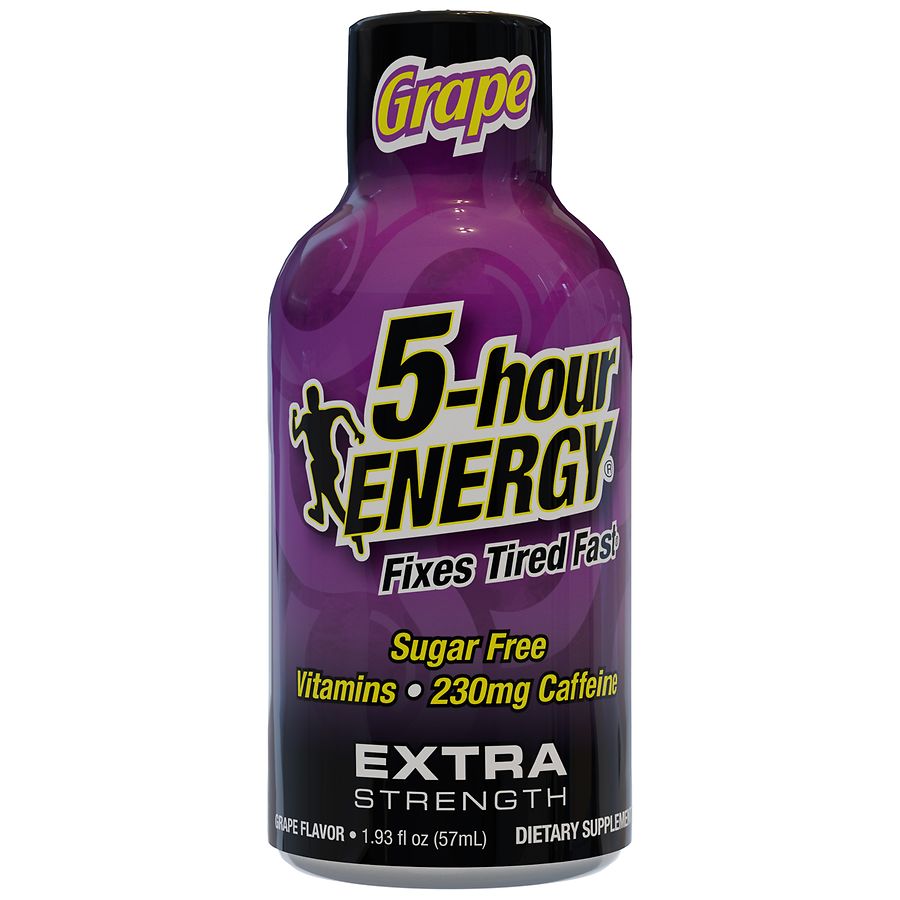 5-Hour ENERGY Shot, Extra Strength Grape | Walgreens