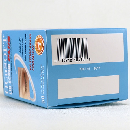 Ocusoft Lid Scrub Plus Pads