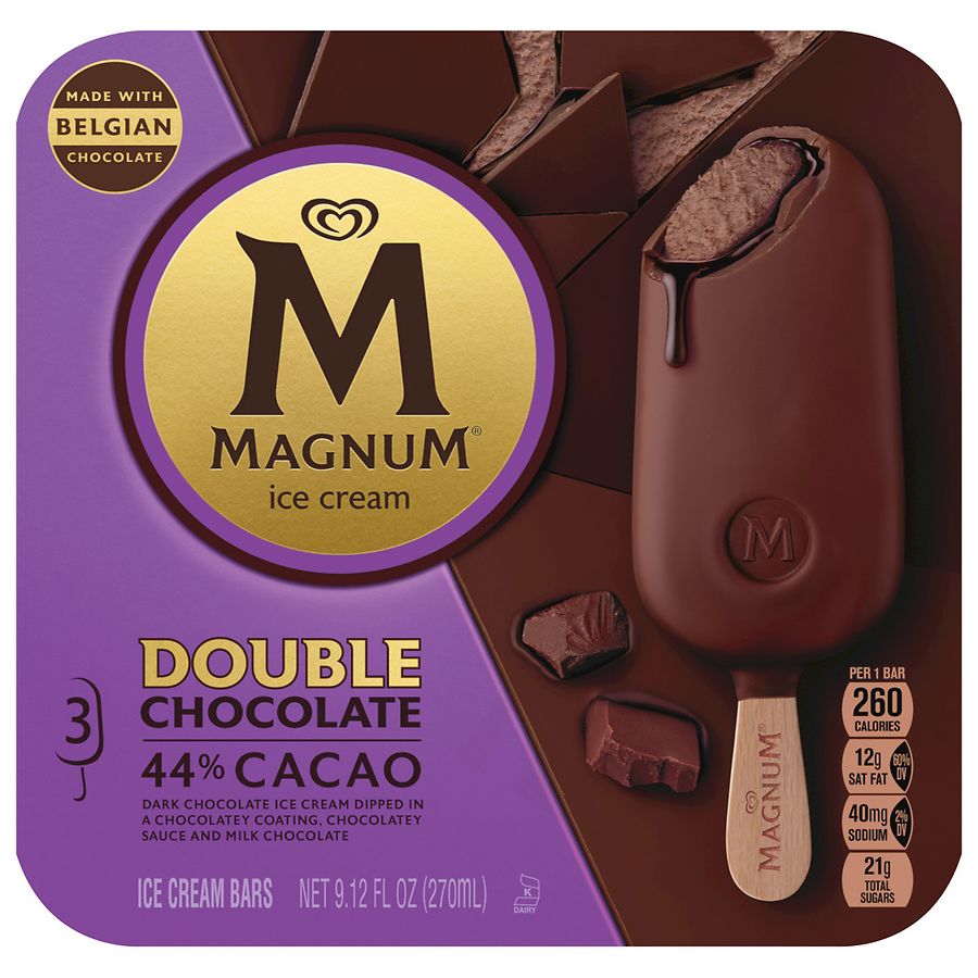 Magnum Ice Cream Bars Double Chocolate | Walgreens