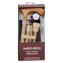 Switch Sticks Folding Walking Cane Engraved Pearl Gold | Walgreens