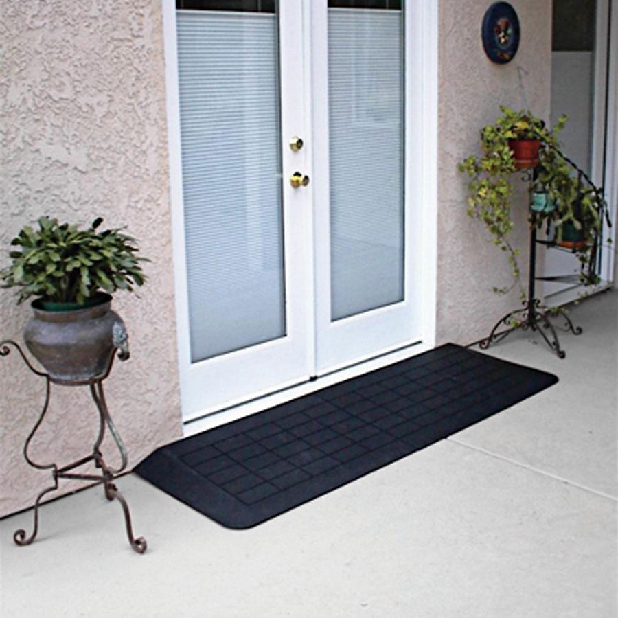 PVI Slate Rubber Threshold 41 inch Black | Walgreens