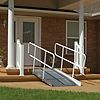 PVI Solid Ramp With Handrails 4 ft X 36 in Wide | Walgreens