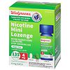 Walgreens Mini Nicotine Polacrilex Lozenge, 4 mg Mint | Walgreens