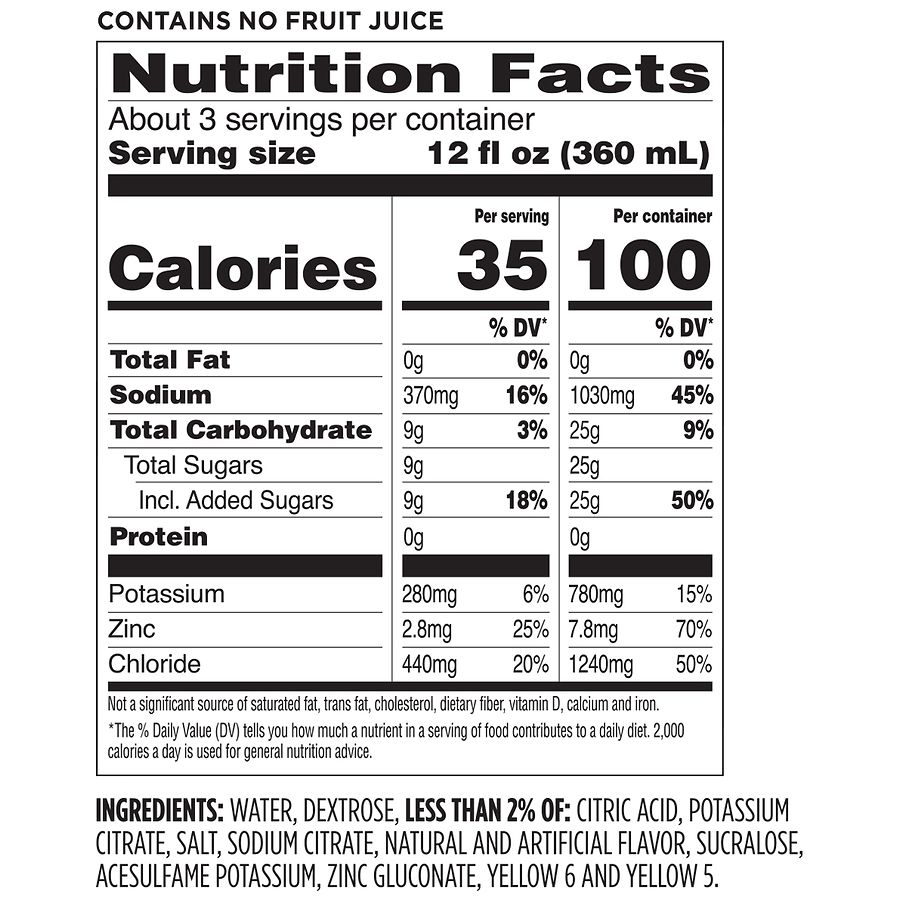 Walgreens Electrolyte Solution With Zinc Mango, 33.8 fl oz Deals and ...