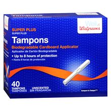 Walgreens Tampons, Super Plus Absorbency | Walgreens
