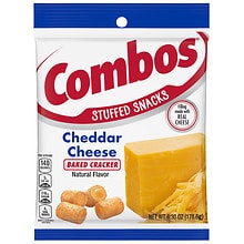 Combos Cheddar Cheese Cracker Baked Snacks Bag | Walgreens