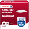 Walgreens Certainty Underpads, Moderate Absorbency L | Walgreens