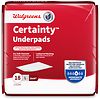 Walgreens Certainty Underpads, Moderate Absorbency L | Walgreens