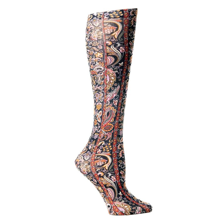 Celeste Stein Versace 15-20 mmhg Compression Sock Black | Walgreens