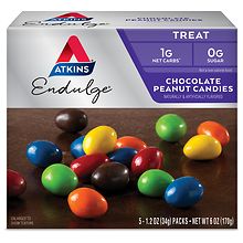 Atkins Endulge Candies Chocolate Peanut Multi Colored | Walgreens