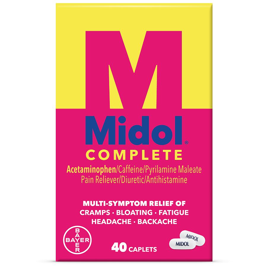 Midol Menstrual Period Symptoms Relief Caplets | Walgreens