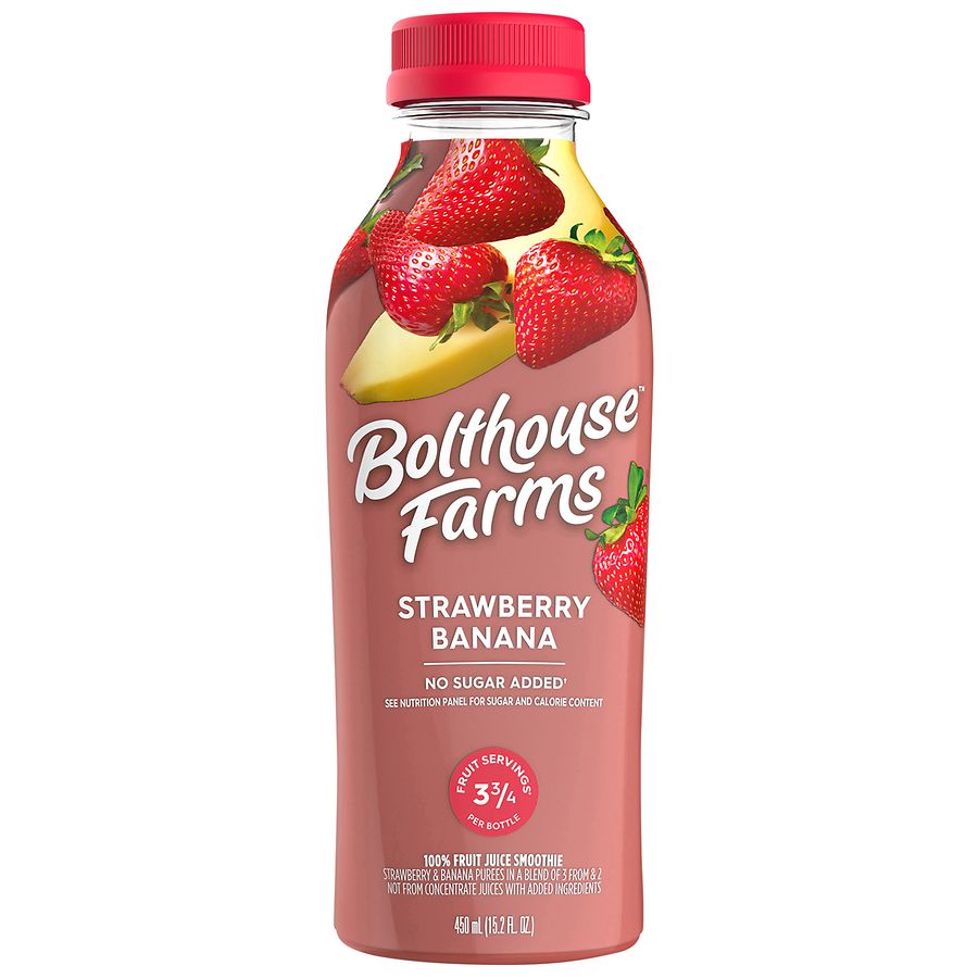 Bolthouse Farms Fruit Juice Smoothie Strawberry Banana | Walgreens