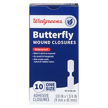 Walgreens Butterfly Wound Closures One Size | Walgreens