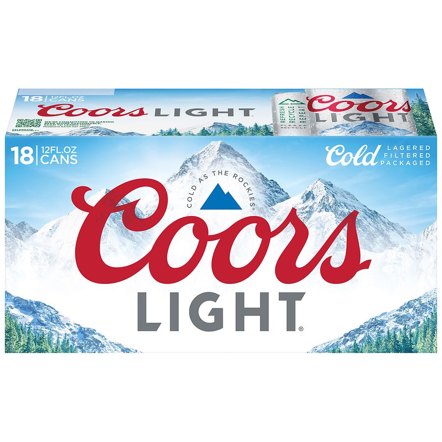 Coors Light American Light Lager Beer | Walgreens