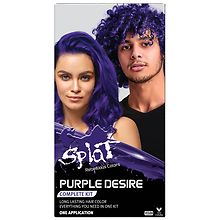 Splat Hair Color Complete Kit, Purple Desire | Walgreens