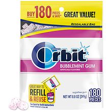 Orbit Sugarfree Gum Bubblemint | Walgreens