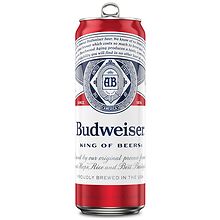 Budweiser American Lager Beer Black Crown, 25 ox Can | Walgreens
