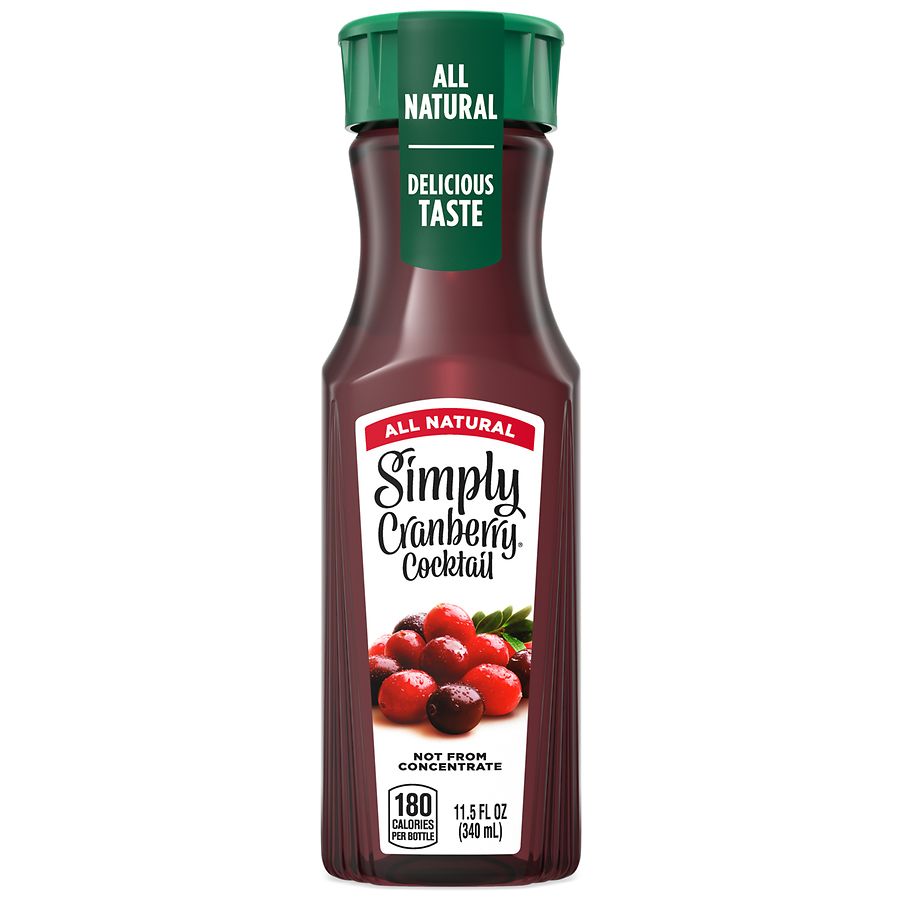 Simply Cranberry Fruit Juice Cocktail Cranberry Cocktail | Walgreens