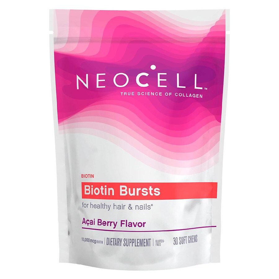 NeoCell Biotin Bursts Chews Acai Berry | Walgreens
