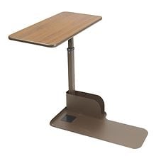 Drive Medical Seat Lift Chair Right Side Overbed Table Walnut | Walgreens