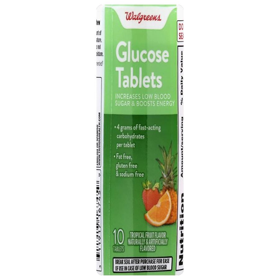 Walgreens Glucose Tablets Tropical Fruit | Walgreens