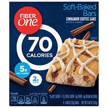 Fiber One Soft-Baked Bars Cinnamon Coffee Cake | Walgreens