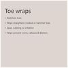 Walgreens Toe Wraps | Walgreens