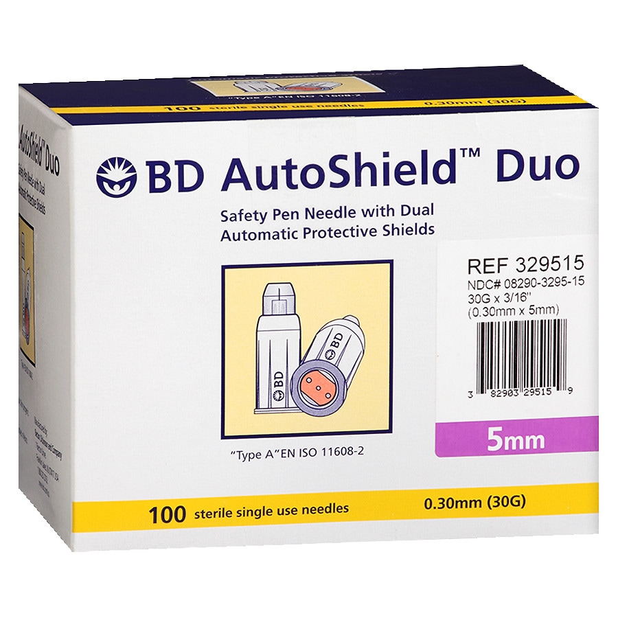 Autoshield Duo Pen Needles 5mm | Walgreens