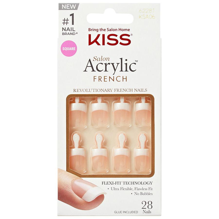 Kiss Salon Acrylic French Nail Kit, Pet Peeve | Walgreens