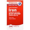Walgreens High Potency Iron Ferrous Sulfate Tablets (100 days) | Walgreens