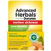 Dramamine Advanced Herbals Non-Drowsy Naturals Motion Sickness Relief ...