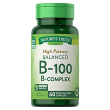 Nature's Truth High Potency Balanced B-100 B-Complex | Walgreens