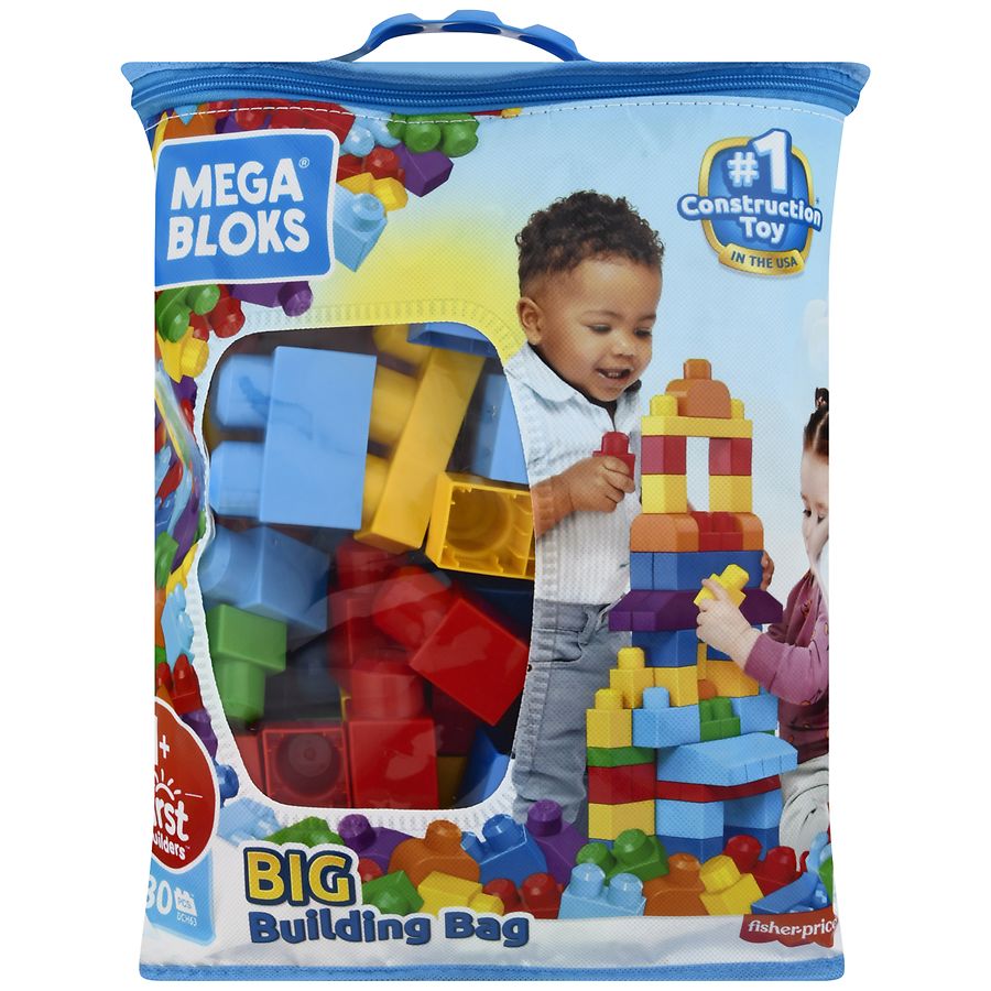 Mega Bloks Big Building Bag Multi | Walgreens