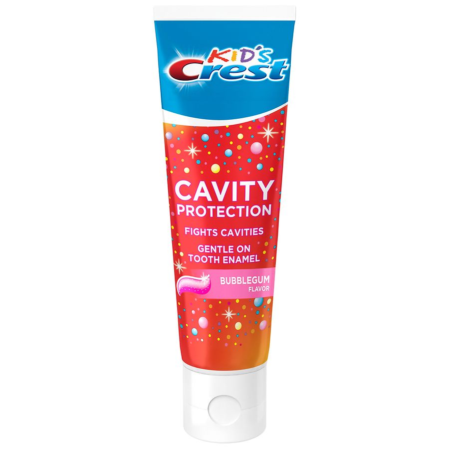 Crest Kids Cavity Protection Toothpaste, Gel Formula Bubblegum | Walgreens