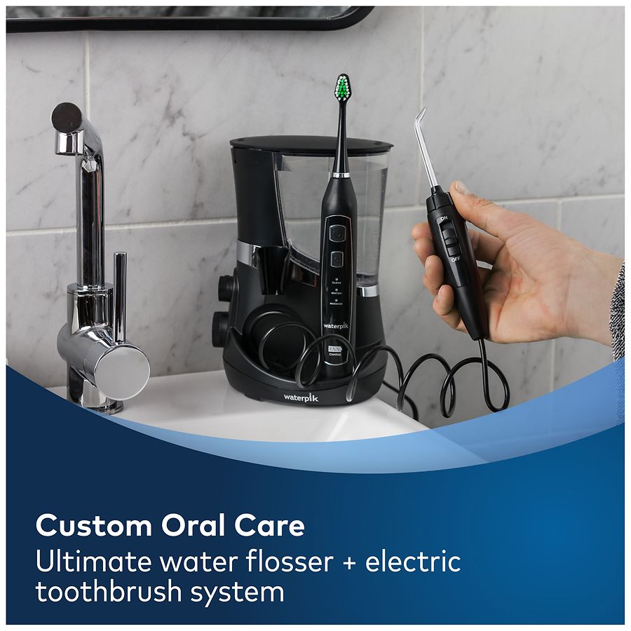 Waterpik Complete Care 5.0 Water Flosser + Sonic Toothbrush, 1.0 set ...