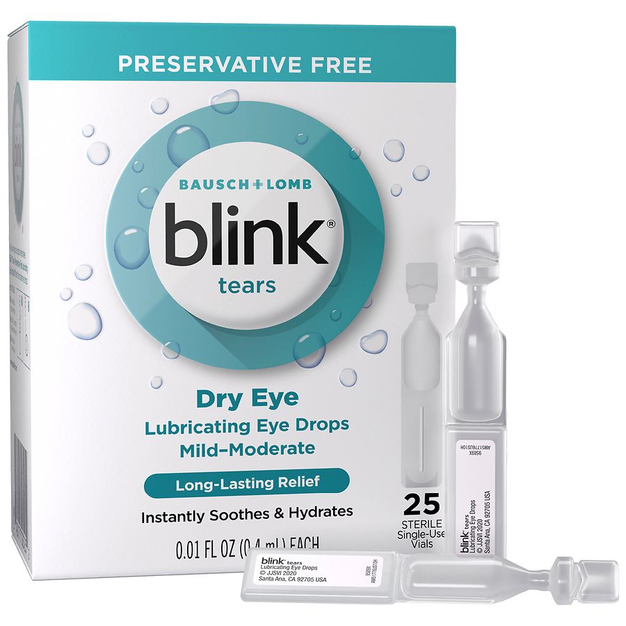 Blink Lubricating Eye Drops | Walgreens