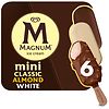 Magnum Mini Ice Cream Bars Classic, Almond, White | Walgreens