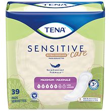 Tena Intimates Maximum Incontinence Pads, Long Long Length | Walgreens