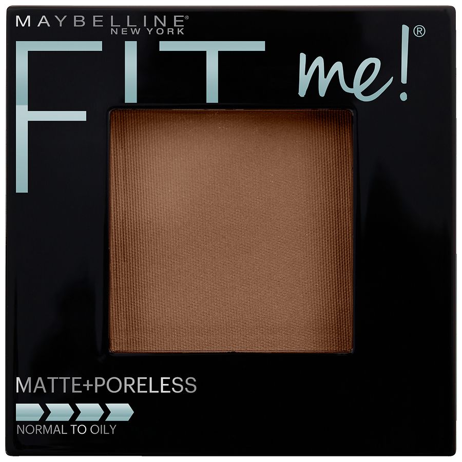 Maybelline Fit Me Matte + Poreless Pressed Face Powder Makeup, Mocha ...