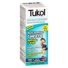 Tukol Children's Cold & Fever Relief Liquid Berry, Berry | Walgreens