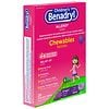 Children's Benadryl Allergy Relief Chewable Tablets Grape | Walgreens
