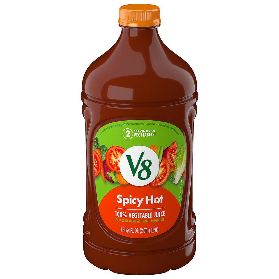 V8 100% Vegetable Juice Spicy Hot | Walgreens
