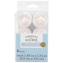 Complete Home Flameless Tealight Candles Unscented | Walgreens