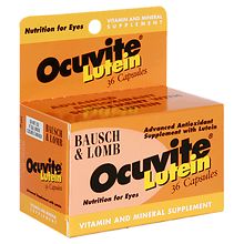 Ocuvite Lutein Eye Vitamin & Mineral Supplement Capsules | Walgreens