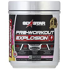 Six Star Pre-Workout Explosion Dietary Supplement Pink Lemonade | Walgreens