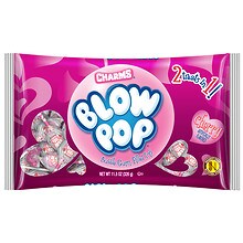 Bubble Gum Filled Lollipops Cherry | Walgreens